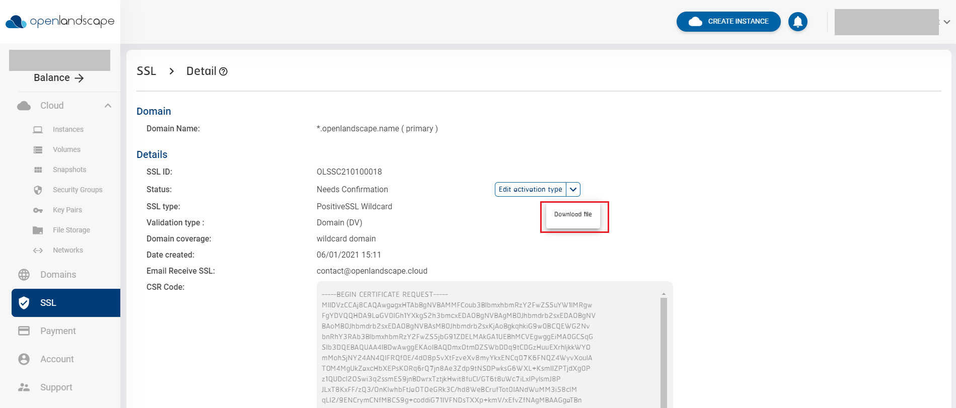 วิธีการจดทะเบียน SSL Certificate บน gate.openlandscape.cloud | OLS Community | Technology news ...