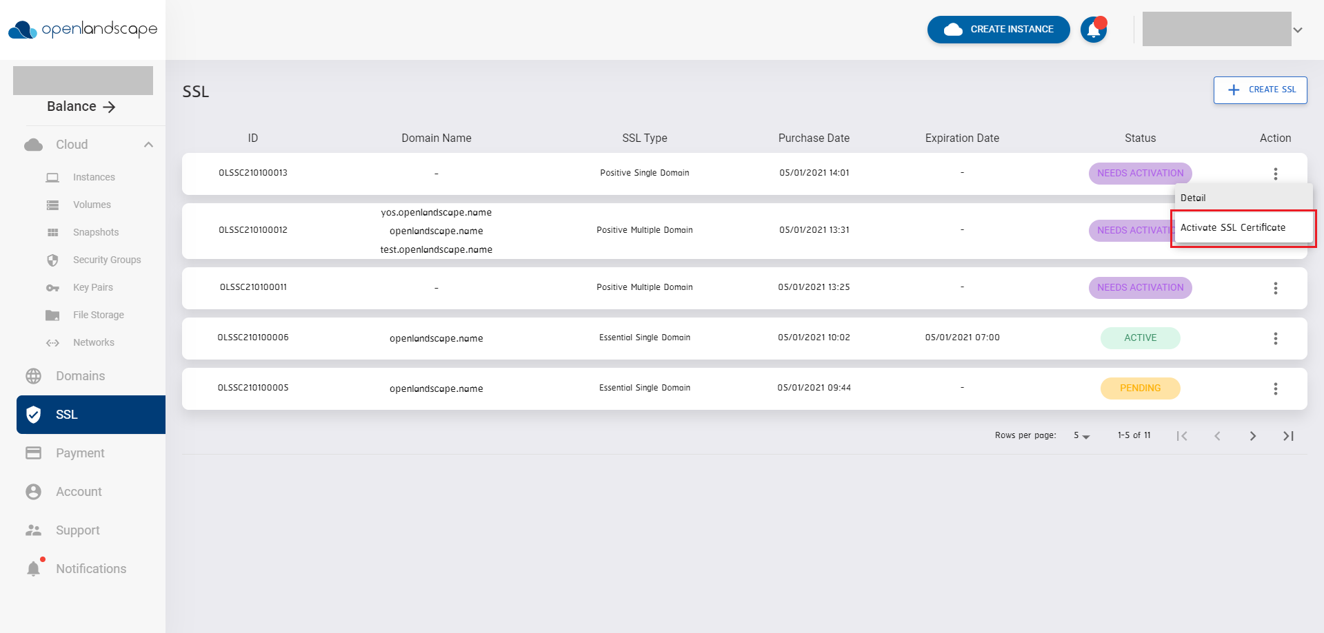 วิธีการจดทะเบียน SSL Certificate บน gate.openlandscape.cloud | OLS ...