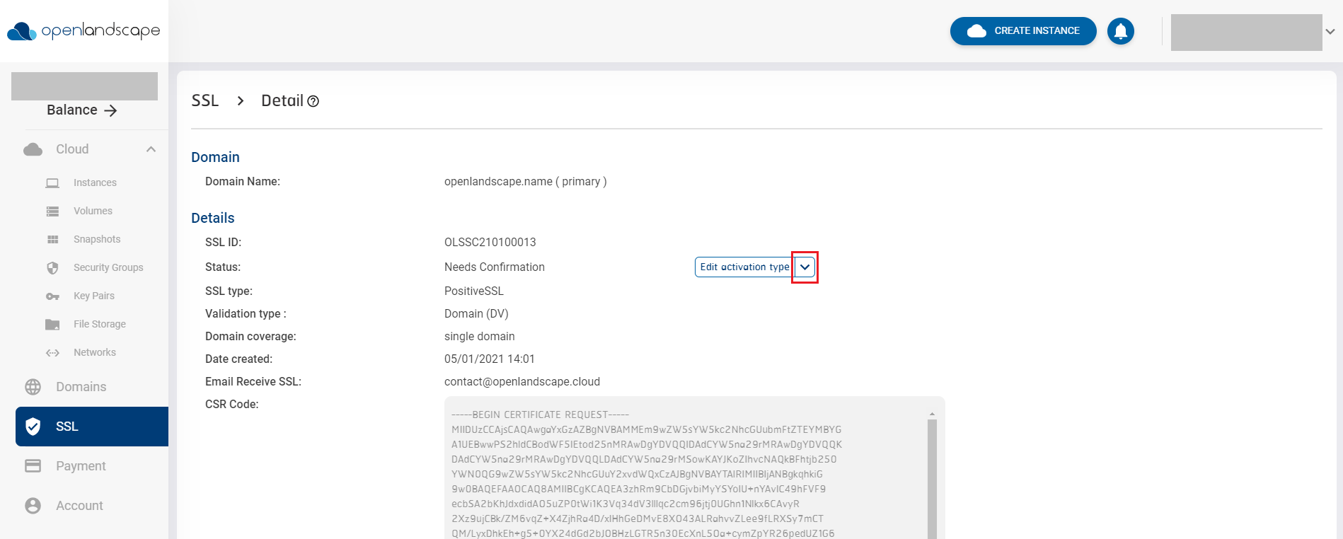 วิธีการจดทะเบียน SSL Certificate บน gate.openlandscape.cloud | OLS Community | Technology news ...