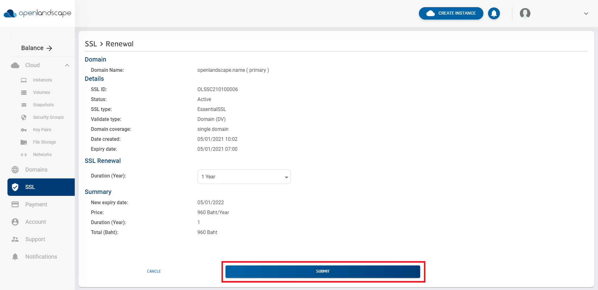 วิธีการจดทะเบียน SSL Certificate บน gate.openlandscape.cloud | OLS Community | Technology news ...